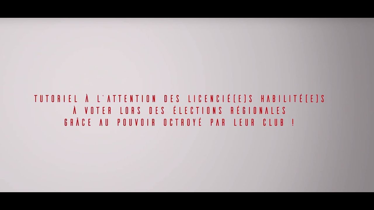 Elections des Ligues : Comment voter par internet ? - YouTube