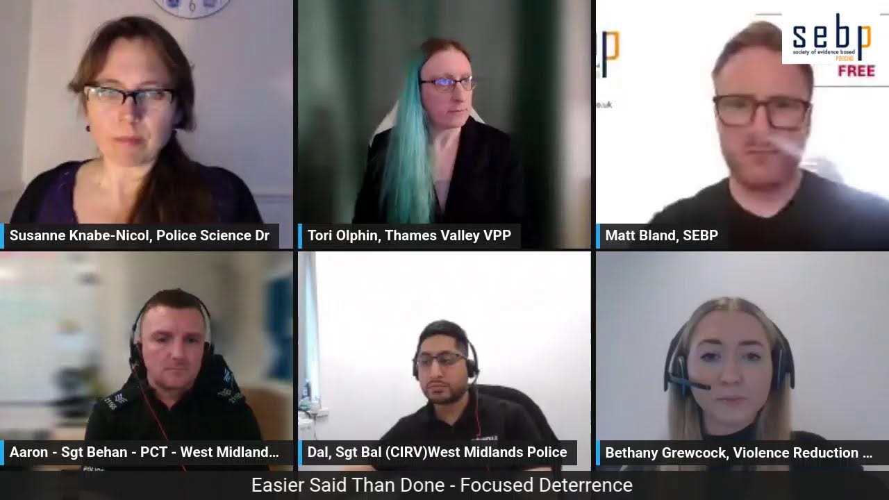 Focused Deterrence - Implementing an initiative for crime prevention - YouTube