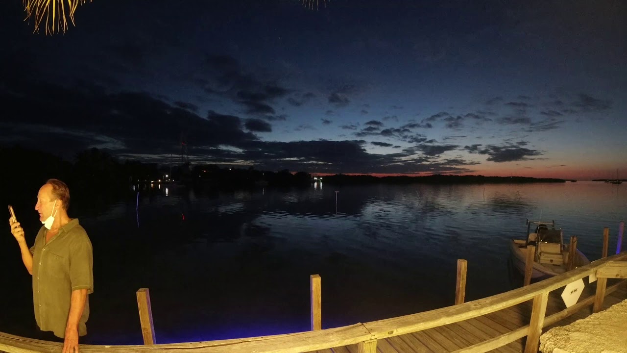 Islamorada Sunset from Lorelei Bar and Grill in the Florida Keys in 4K ...
