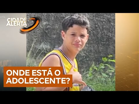 Adolescente de 13 anos sai com os amigos no carro da mãe e desaparece