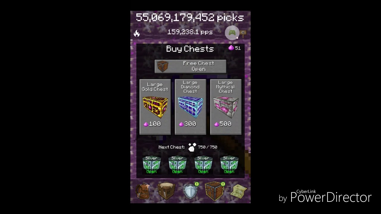Pickcrafter chest opening - YouTube