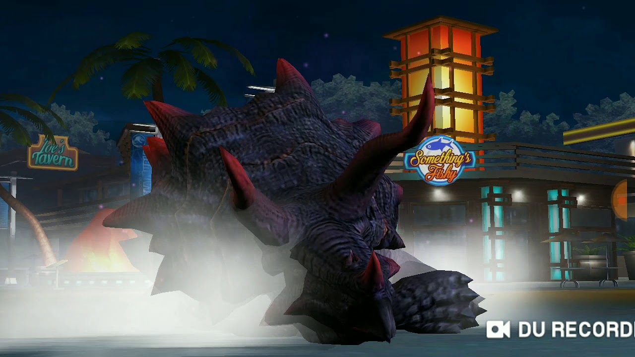 Jurassic World the Game: Fighting Vulcan 19 Triceratops Boss + T. Rex ...