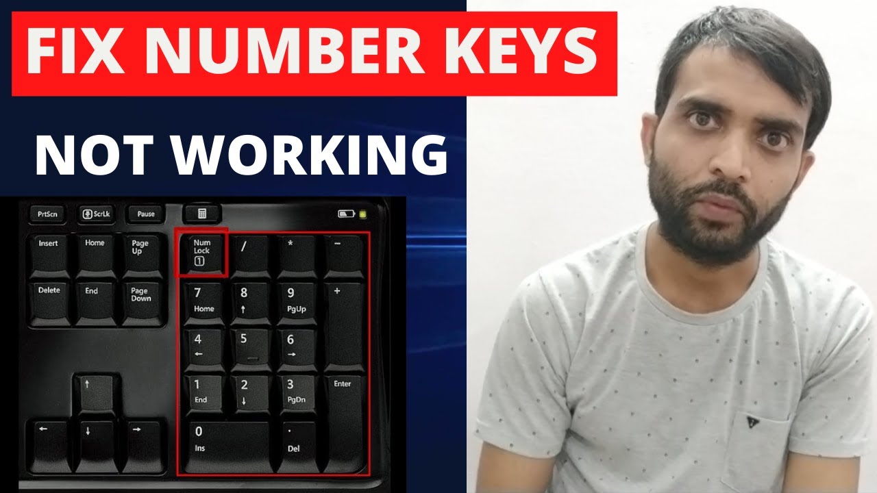 How To Fix Number Lock Keys Not Working Windows 10 YouTube How To Fix Number Lock Keys Not Working Windows 10 YouTube
