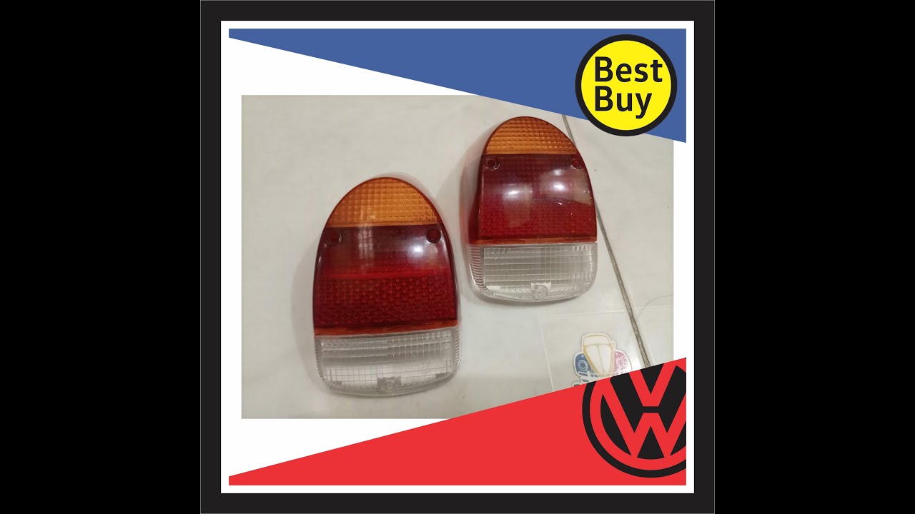 VW Beetle Tail Light Lens 1302 @PinoyBoks - YouTube