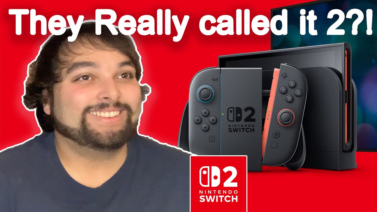 NINTENDO SWITCH 2 REACTION THOUGHTS & SPECULATION!!! - YouTube