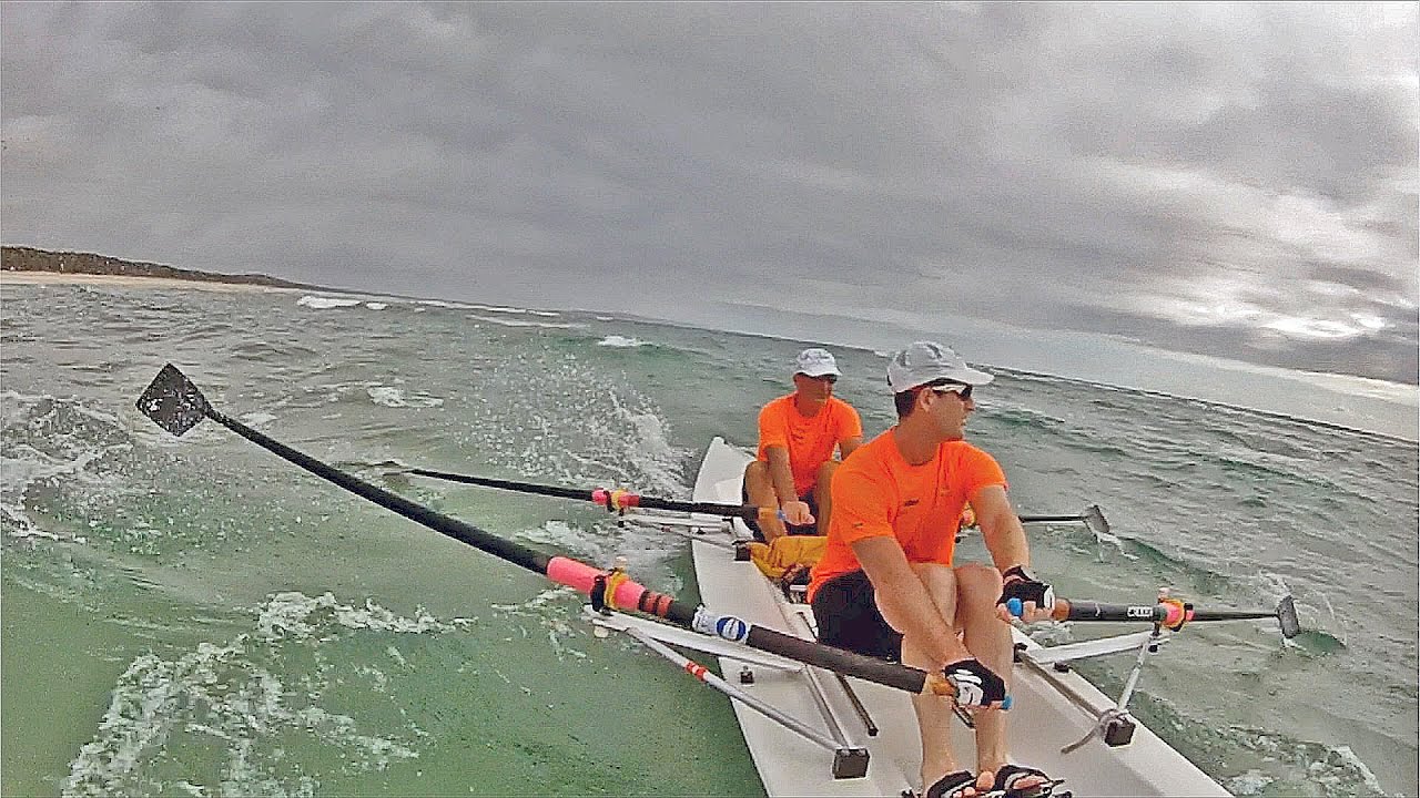 Wave Hopper COASTAL ROWING DOUBLE - YouTube