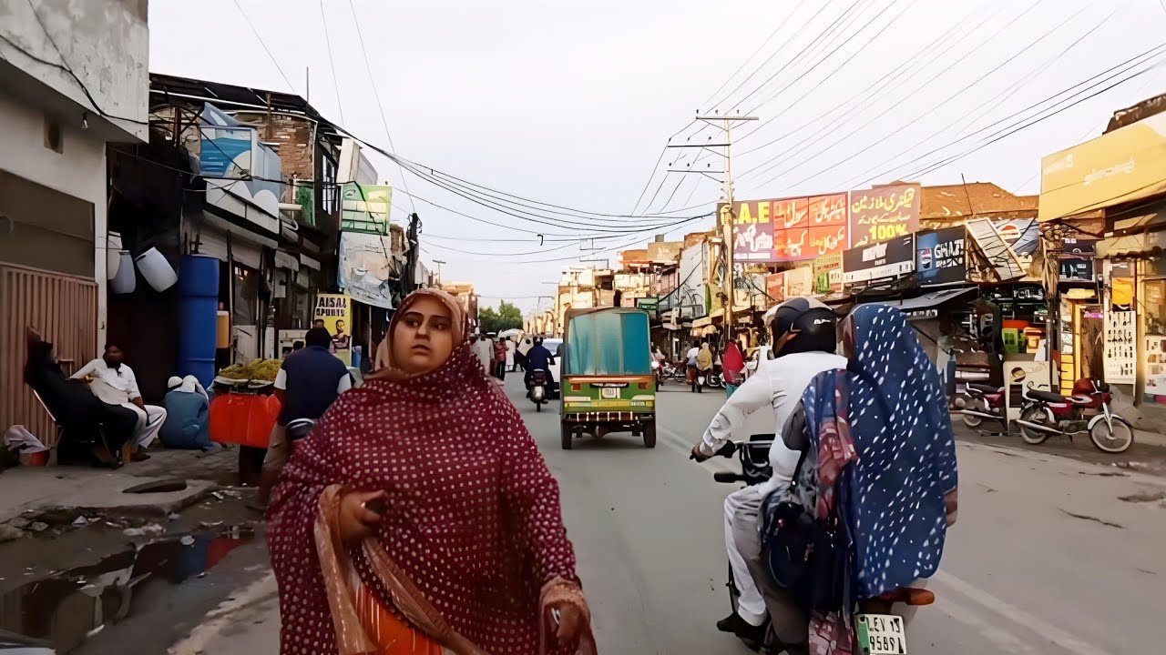 Ghazi road walking tour 4k | Daily life in Pakistan | Walk and explore ...