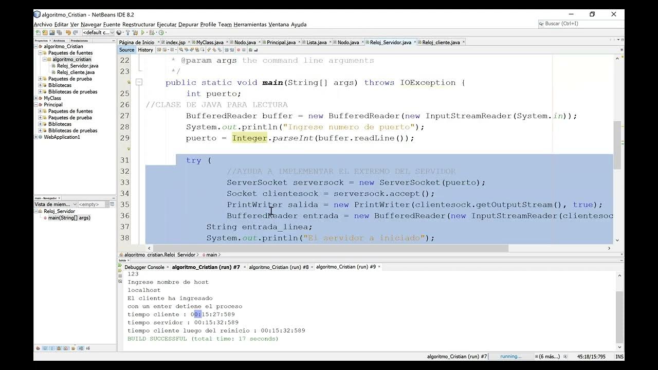 sistemas distribuidos - algoritmo de cristian - YouTube