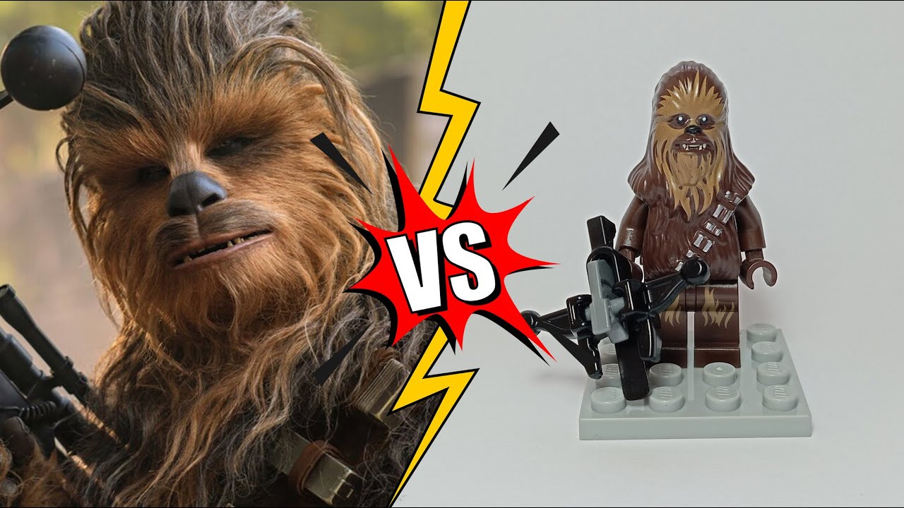 RESEÑA LEGO CHEWBACCA LEGO STAR WARS FIGURA ORIGINAL - YouTube