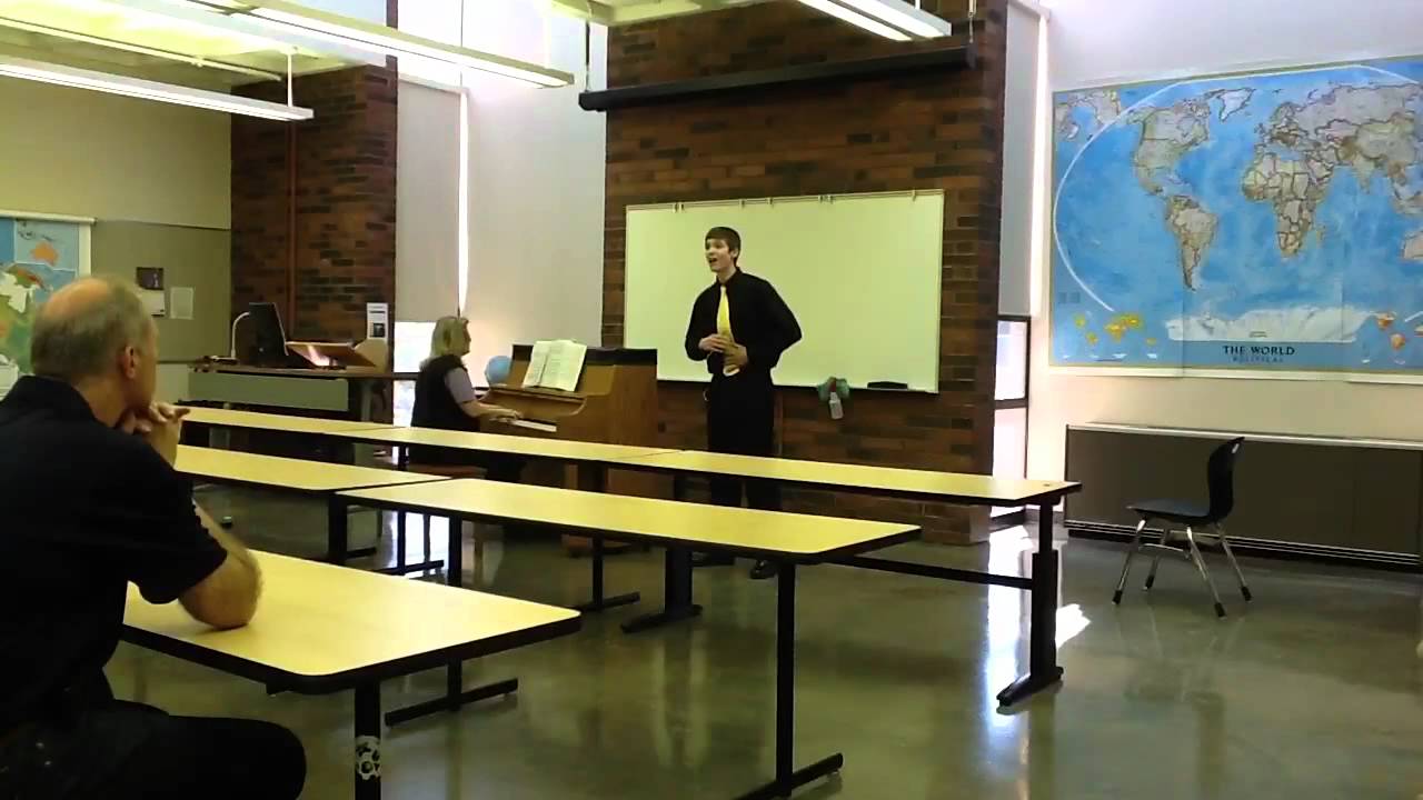 Drew Jaeger - Solo Ensemble State CWU - YouTube