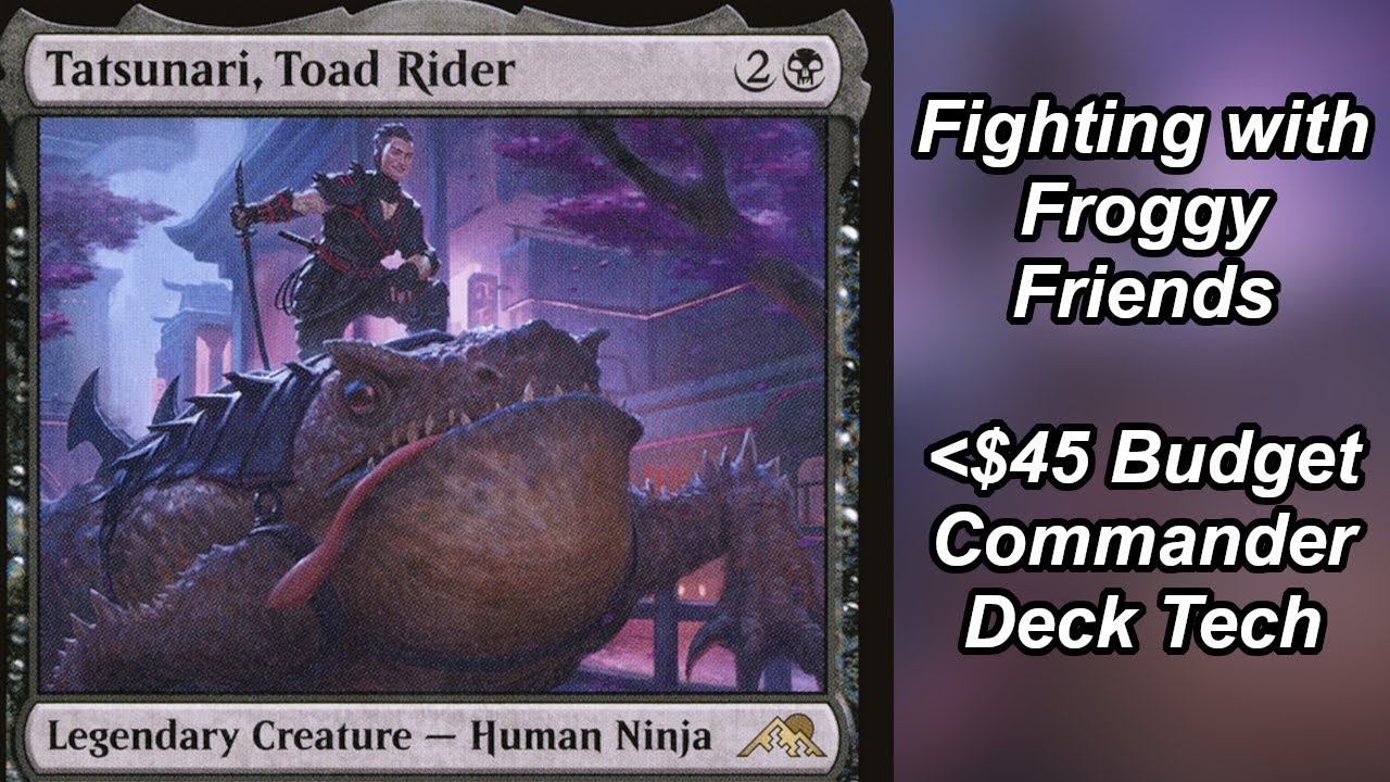 Tatsunari, Toad Rider Budget Commander Deck Tech | MTG - YouTube