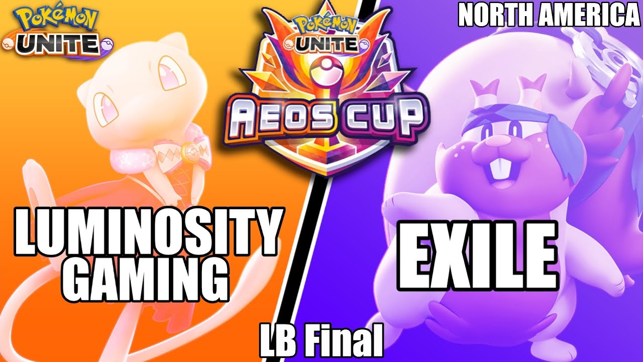 Luminosity Gaming vs Exile - PUCS NA Aeos Cup LB Final | Pokemon Unite ...