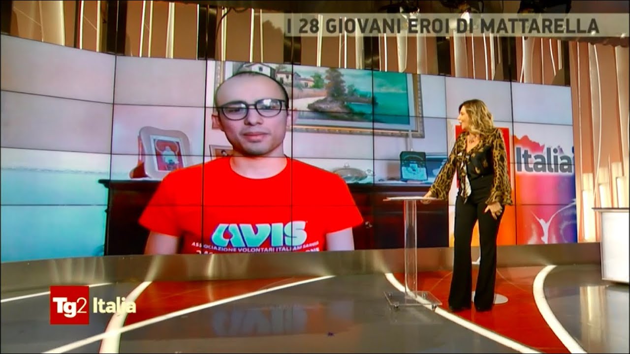 Tg2 Italia,Giulio Carchidi,nuovo Alfiere della Repubblica Italiana ...