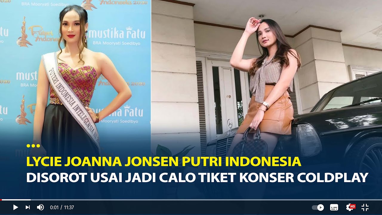 Sosok Lycie Joanna JonSen, Putri Indonesia 2019, Disorot Usai Jadi Calo ...