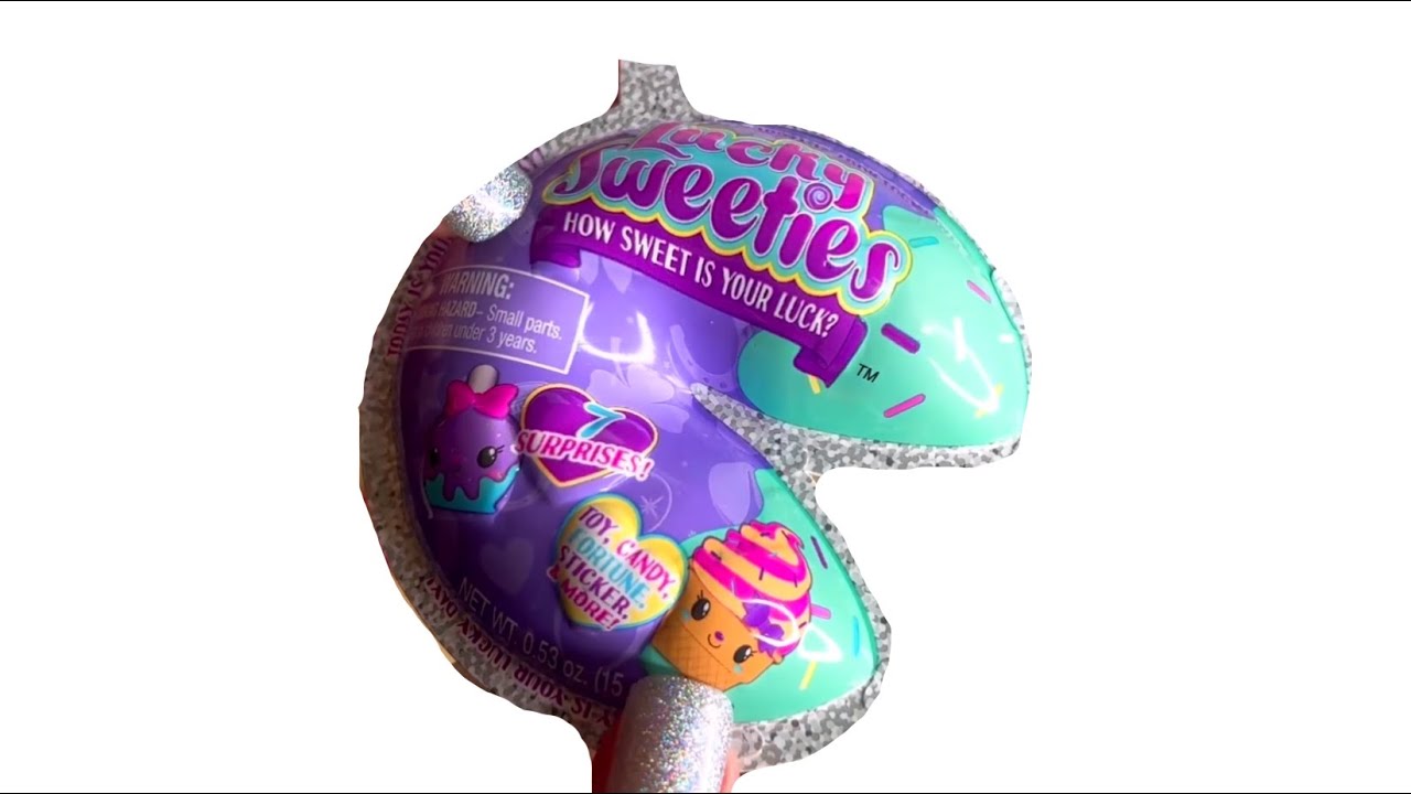 New LUCKY Sweeties Fortune Cookie Candy Character Sticker Fortune ...