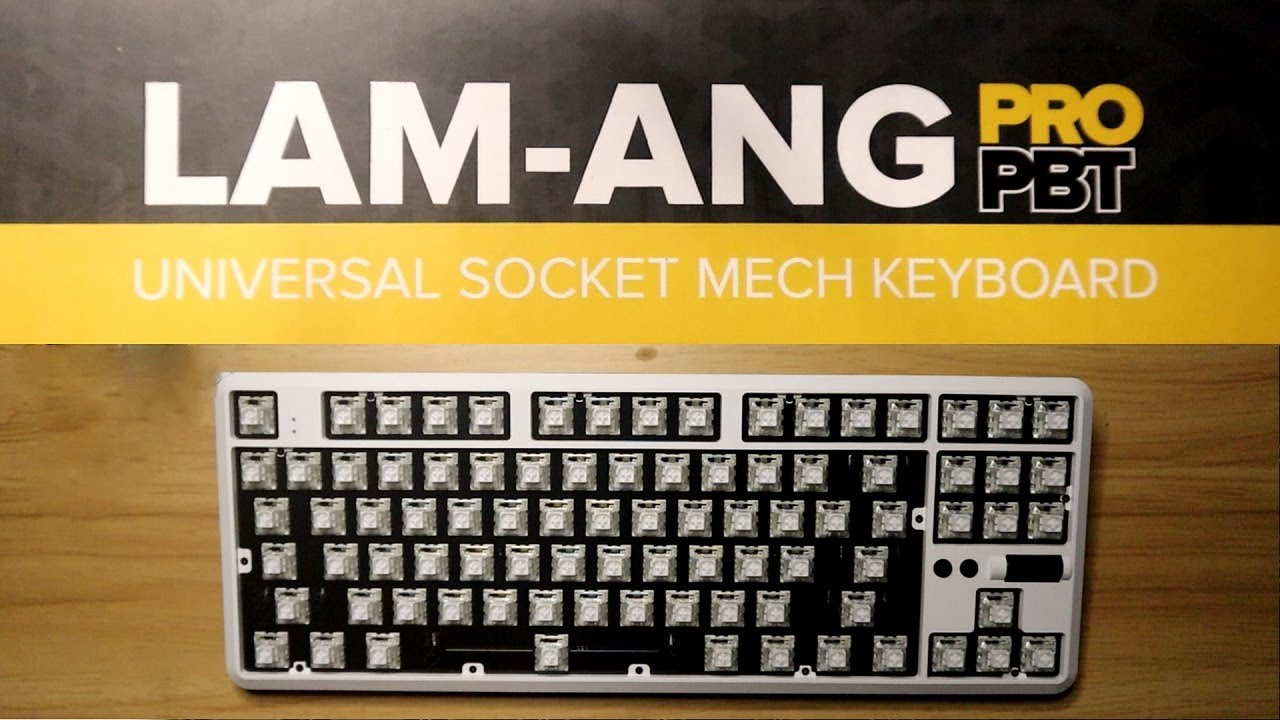 RAKK LAM-ANG PRO Wireless Mechanical Keyboard Barebone Kit + KAILH Box ...