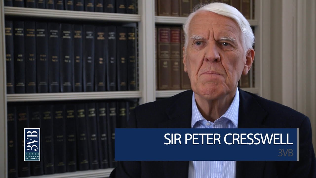 Sir Peter Cresswell | 3VB | Mediation - YouTube