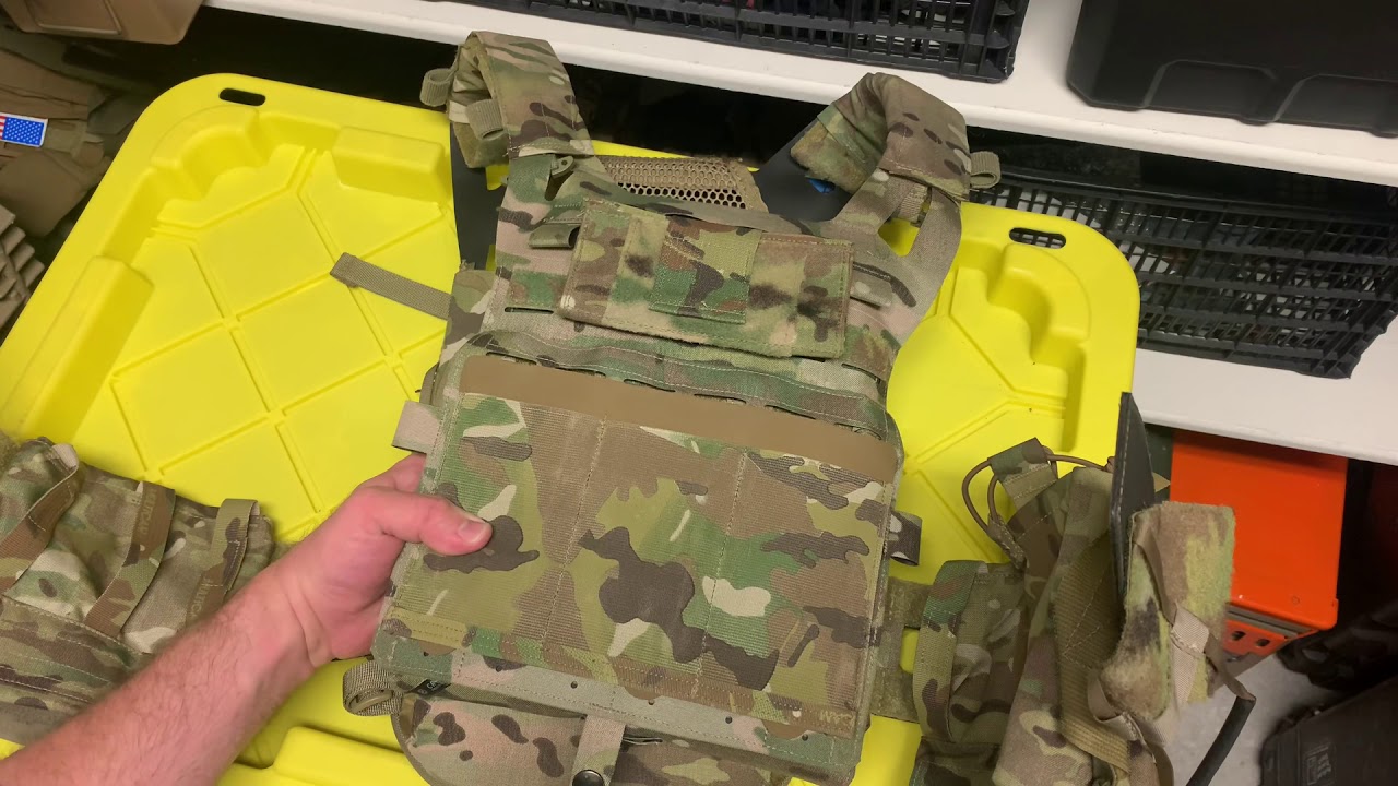 Crye Precision SPC (Medium) with undersized plates (Small) - YouTube