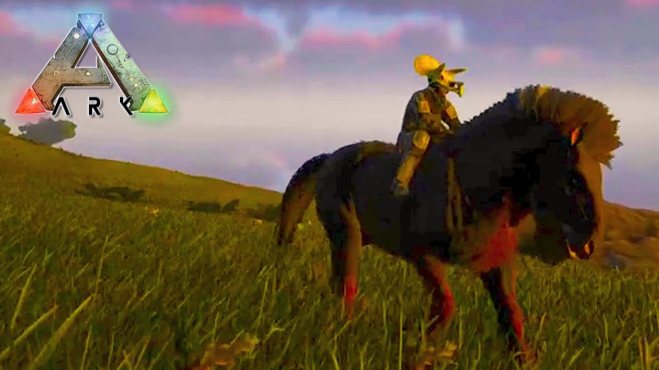 Ark: Survival Evolved #06 - Novo Mapa Ragnarok, Domando um Equus ...