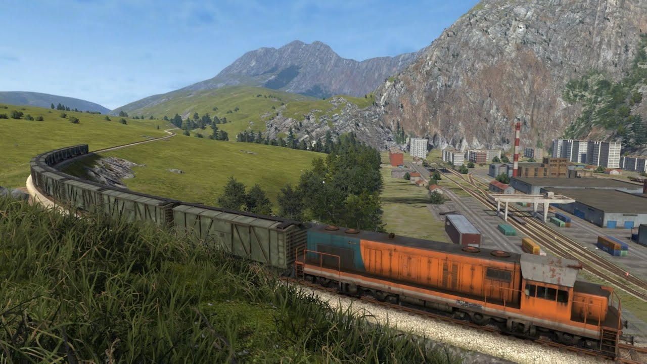 Derail Valley #6 | Military Base - Harbor Military Base | Vagones - YouTube