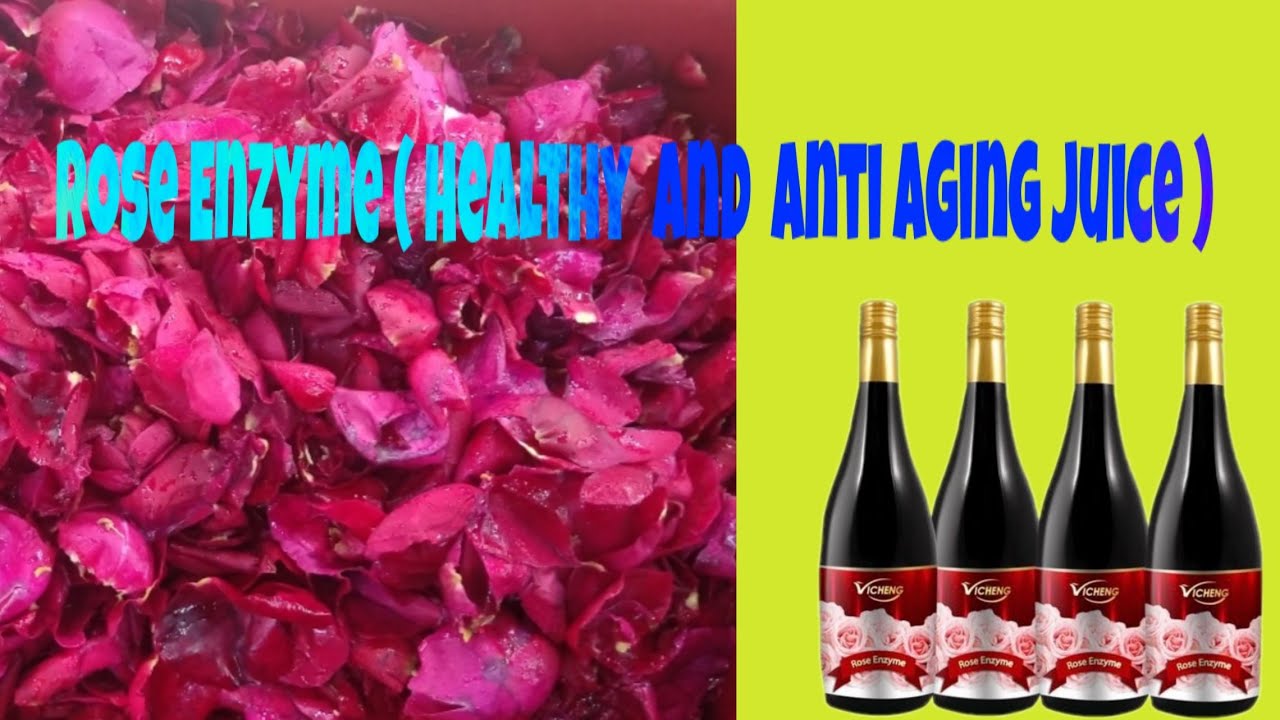 How to make rose enzyme - YouTube