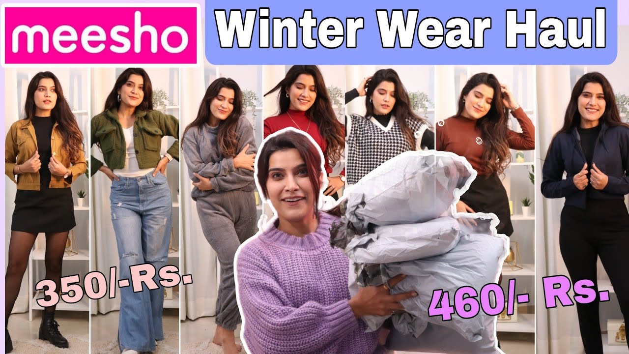 MEESHO WINTER WEAR Under Budget| Starts 350/- Rs only | Super Style ...