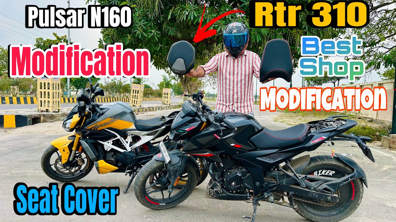 Bajaj Pulsar N160 Modification || Tvs Apache Rtr 310 Modification ...