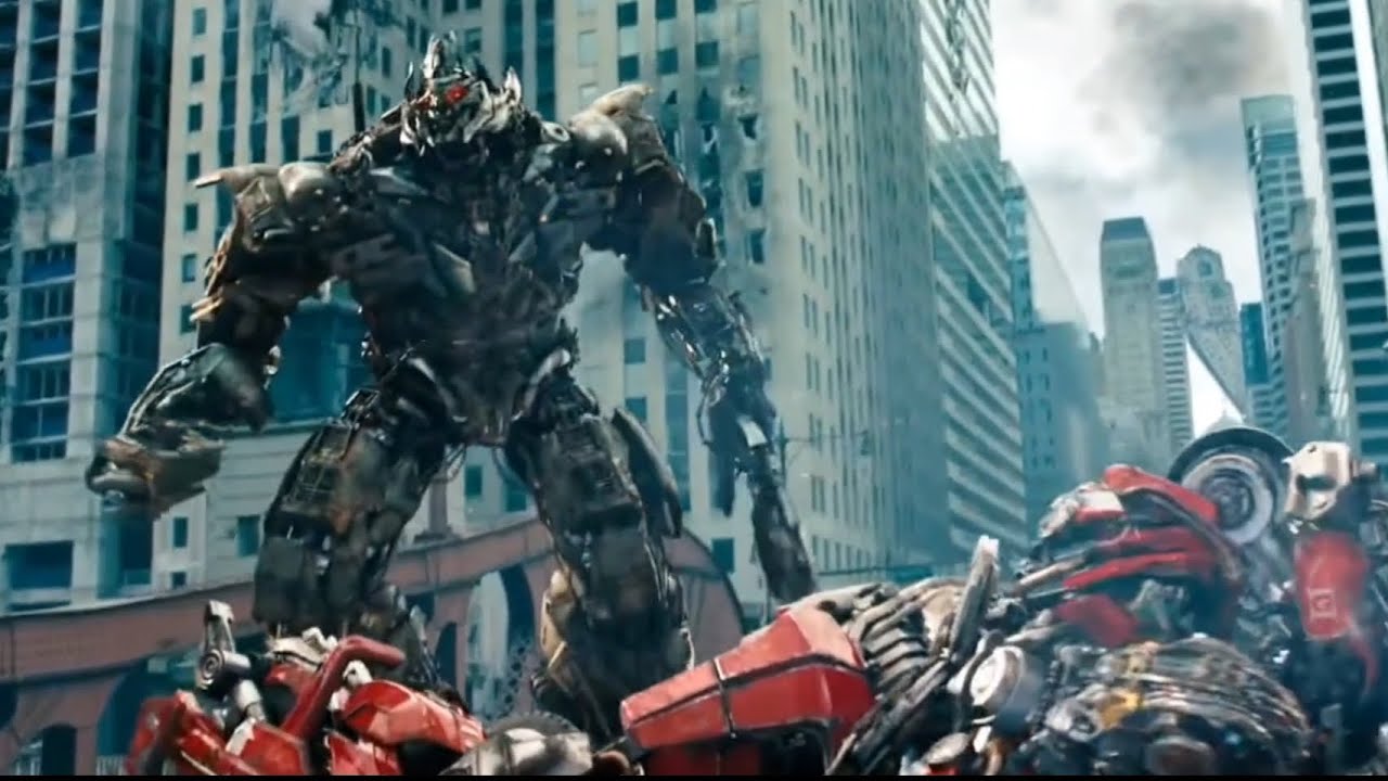 Optimus Prime vs Sentinel Prime and Dylan Trys to Restart The Pillar ...