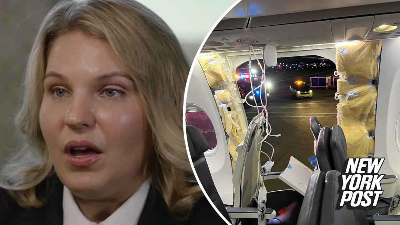 Alaska Airlines pilot had no idea Boeing plane had giant hole ‘until we ...