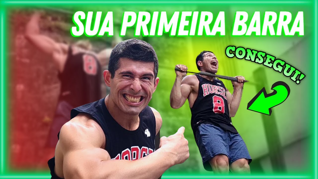 5 PASSOS para sua PRIMEIRA BARRA! [BARRA FIXA PARA INICIANTES!] - YouTube