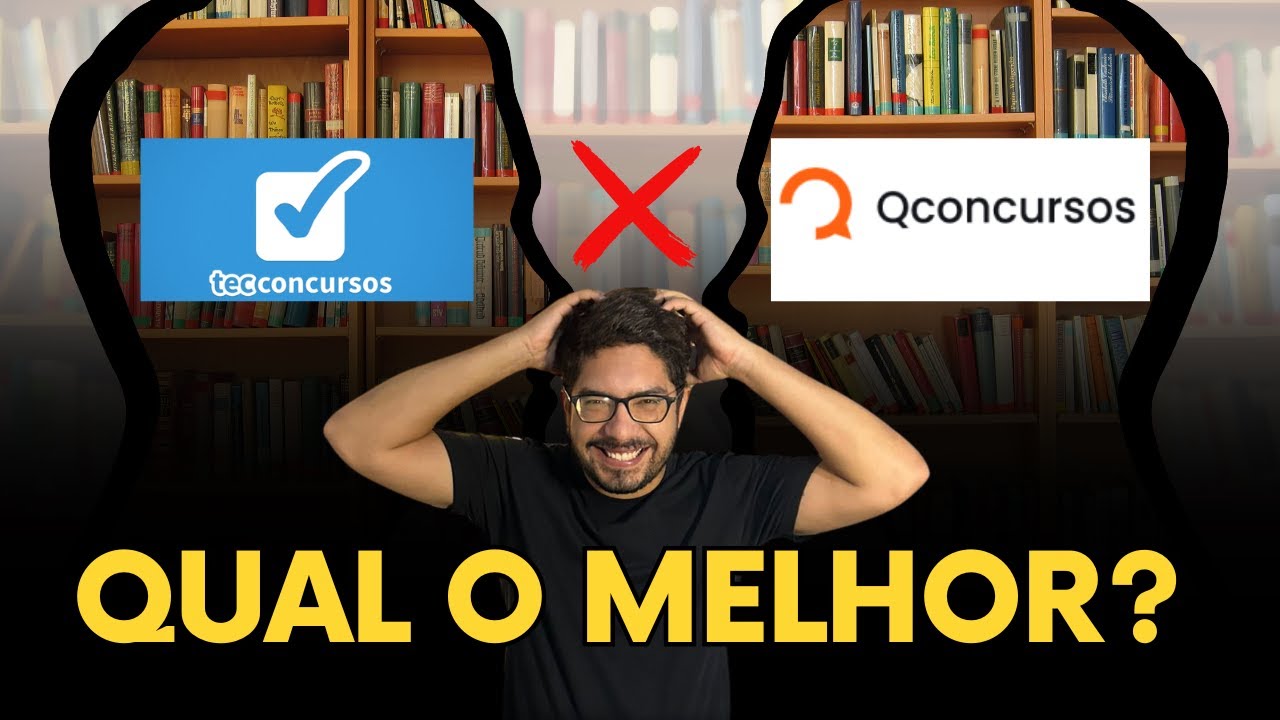 Qual o melhor site de questões: TECCONCURSOS OU QCONCURSOS? - YouTube