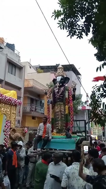 Ganesha procession 2024# shivaji nagar #bangalore (5) - YouTube
