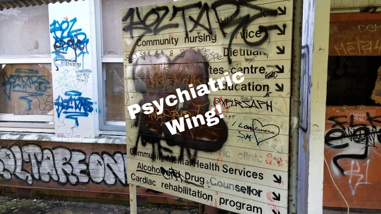 Psychiatric Ward of Abandoned Hospital // Kinda Creepy! - YouTube