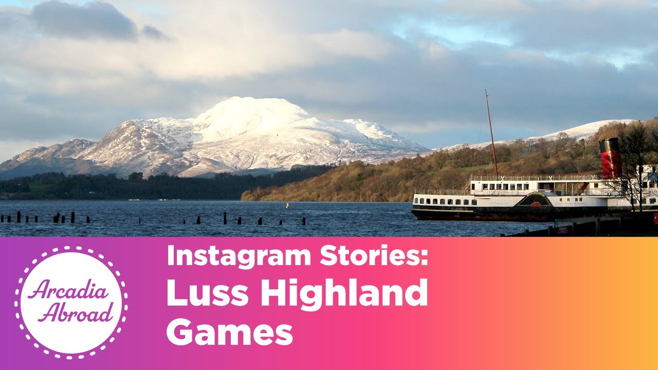 Luss Highland Games | Instagram Stories - YouTube