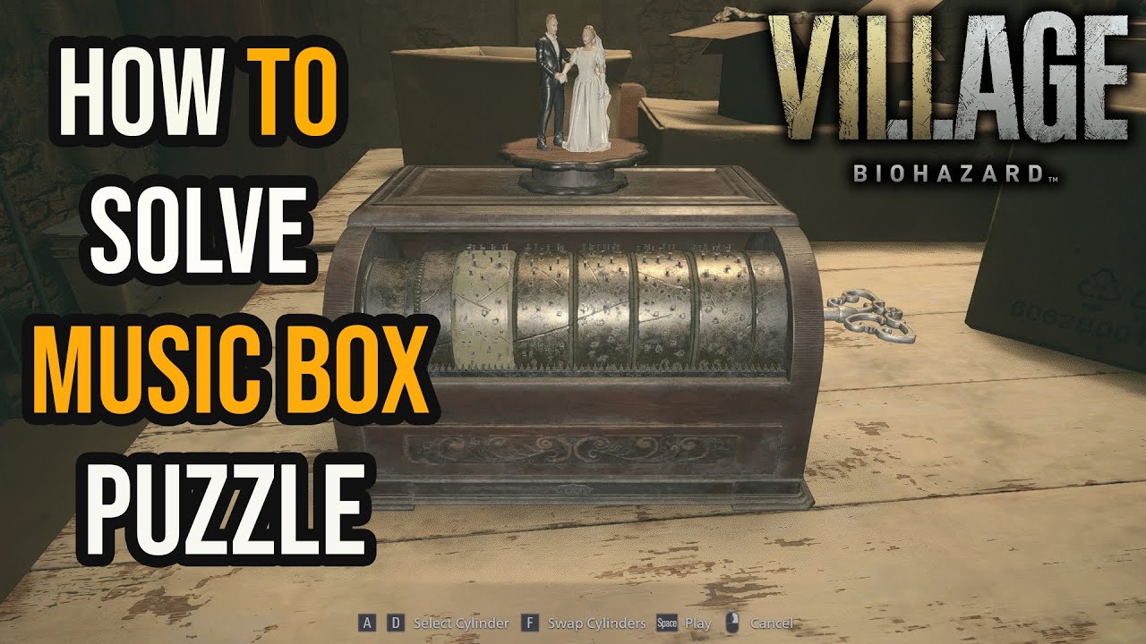 Resident Evil Village - How to Solve Music Box Puzzle - YouTube
