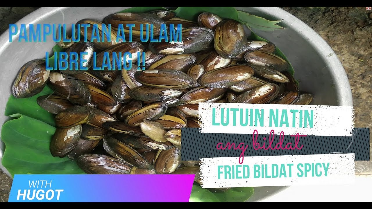 bildat/clam pampulutan o ulam na libre at madaling lutuin with hugot ...