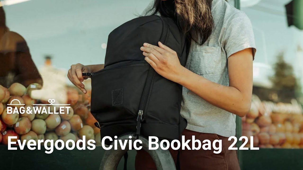Обзор рюкзака Evergoods Civic Bookbag 22L - YouTube