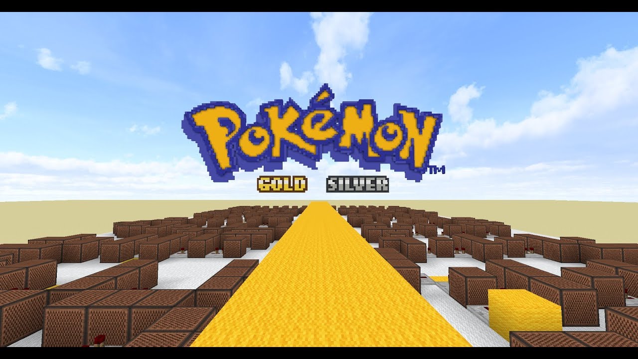 Pokémon GSC - Elm Pokémon Lab [Minecraft Noteblocks] - YouTube