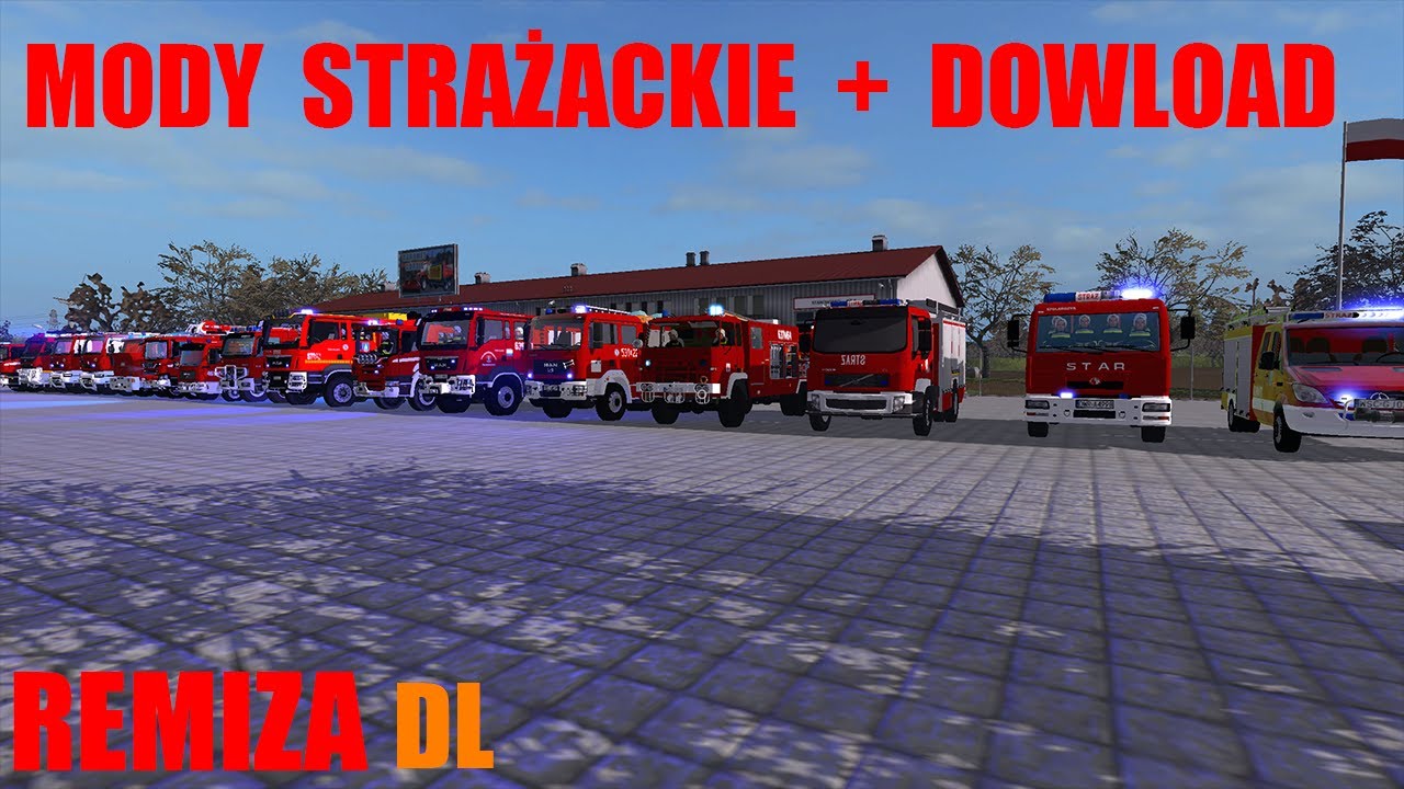 [FS17] MODY STRAŻACKIE DO FS 17 +DL - YouTube