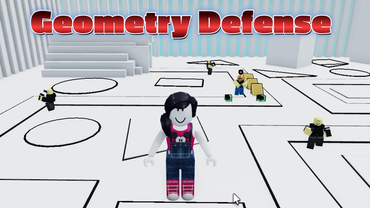 Geometry Defense in Roblox!!! - YouTube