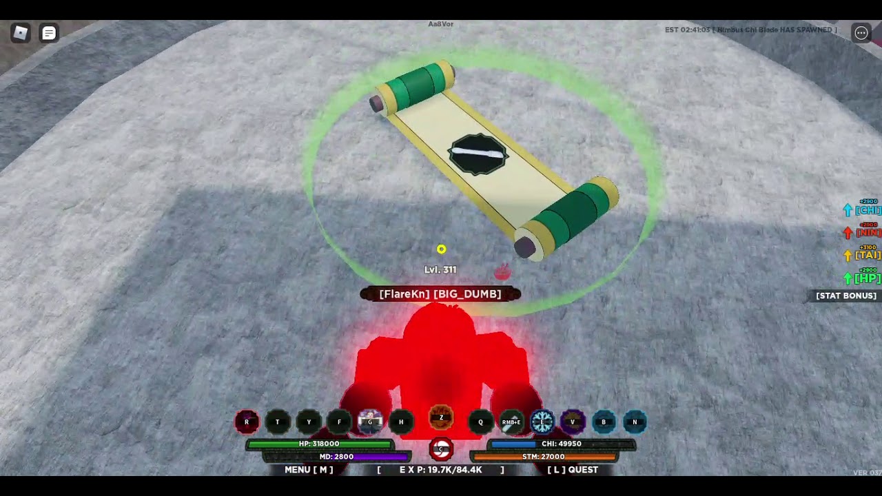 Nimbus Chi Blade Spawn Location | Shindo Life - YouTube