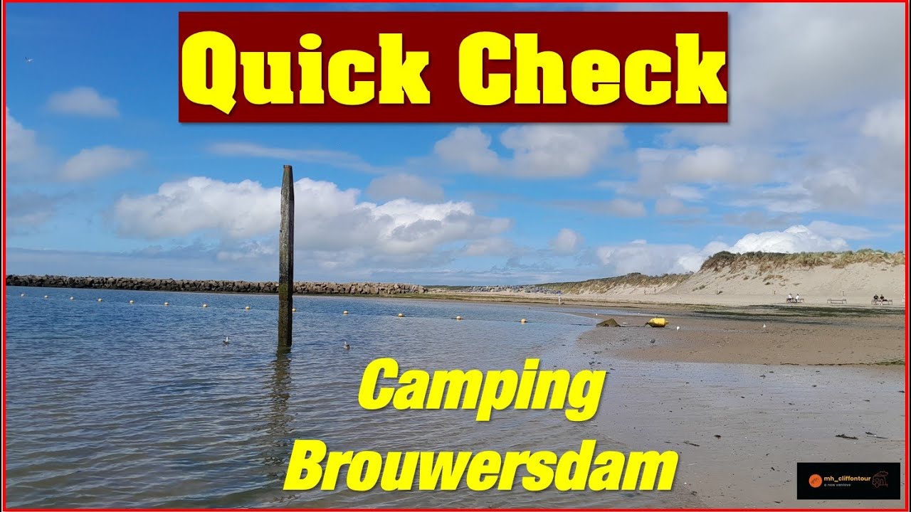 Camping Brouwersdam - Campingplatz Vorstellung in Ouddorp - YouTube