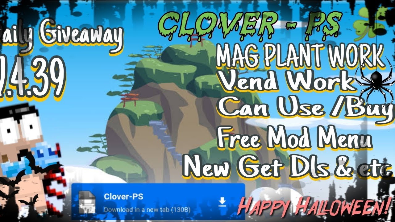 CLOVER - PS!! | New Private Server!! | Easy Rich!! | Growtopia Private ...