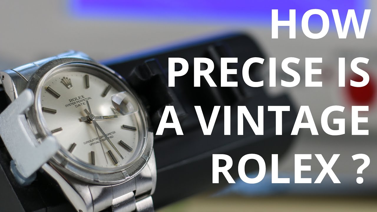 HOW PRECISE IS A VINTAGE ROLEX AFTER 50 YEARS? - Oyster Perpetual 1501 ...