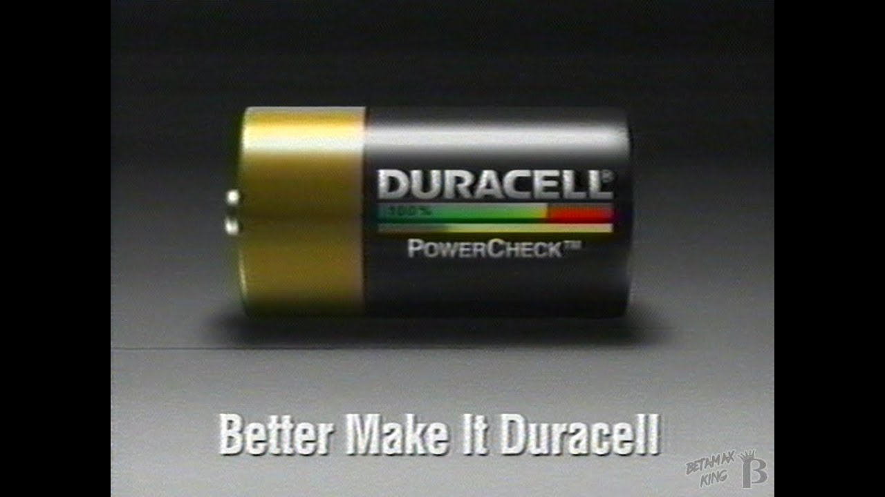 Duracell Battery Commercial 1996 (PowerCheck) - YouTube