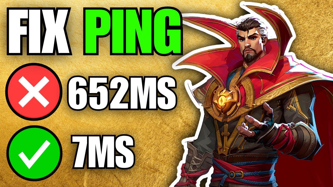 How To Fix Marvel Rivals High Ping, Network Issues & Packet Loss - YouTube