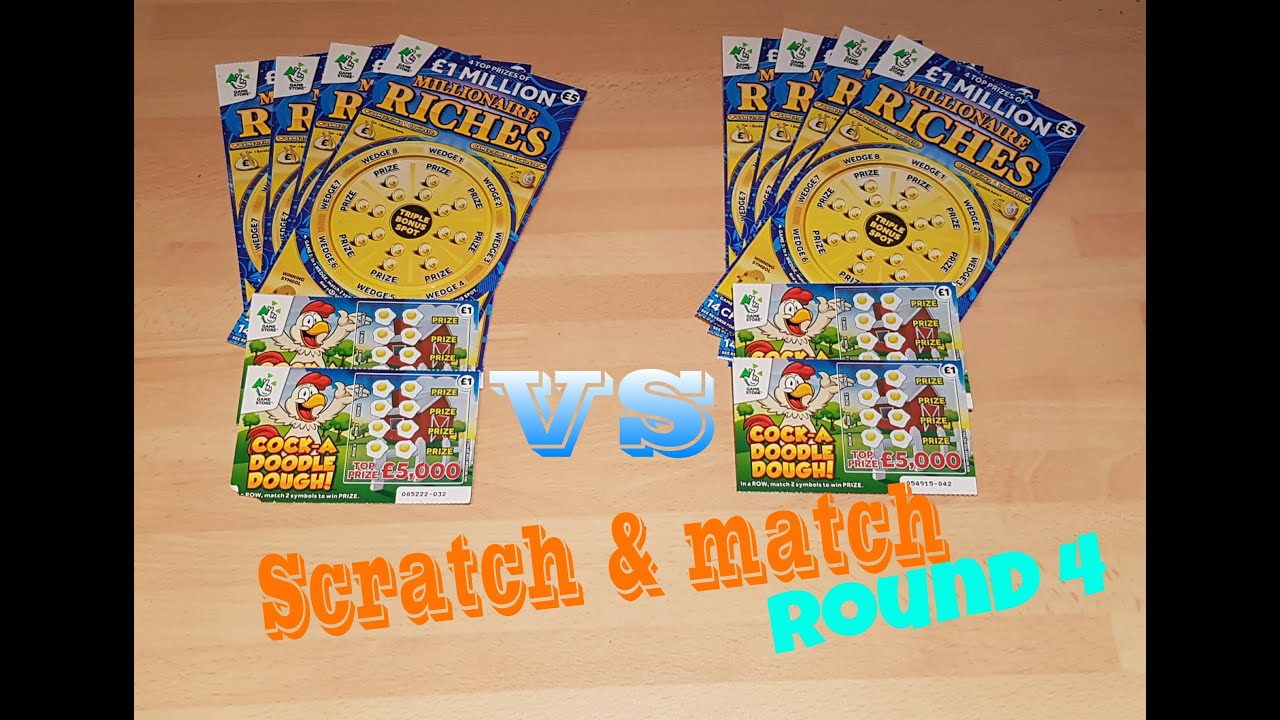 Scratchcard SCRATCH & MATCH With Jon & Beth Round 4 - YouTube