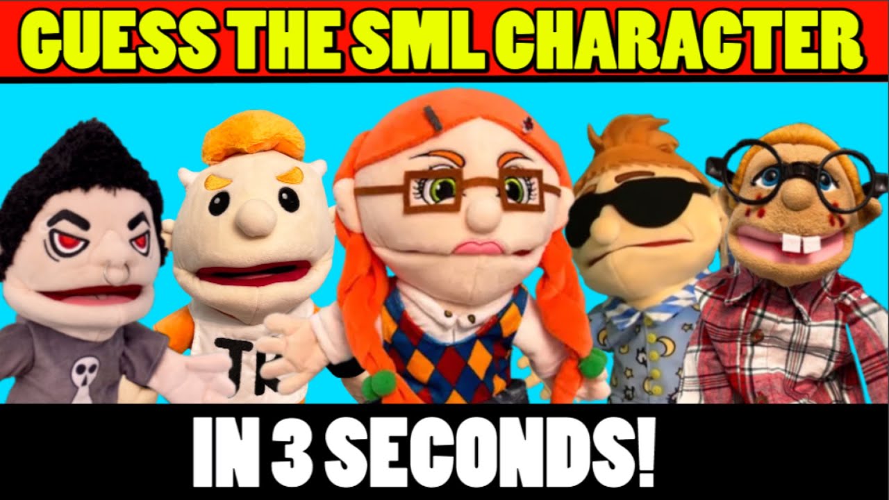 Guess The SML Character in 3 Seconds! | SML Quiz - YouTube