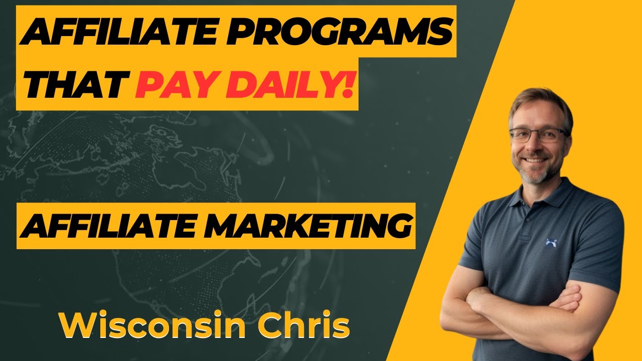 Affiliate Programs That Pay You Every Day – Best Picks for 2024 - YouTube