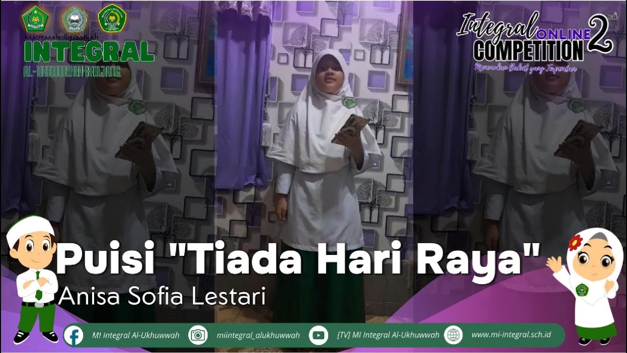 Puisi Tiada Hari Raya - Anisa Sofia Lestari - YouTube